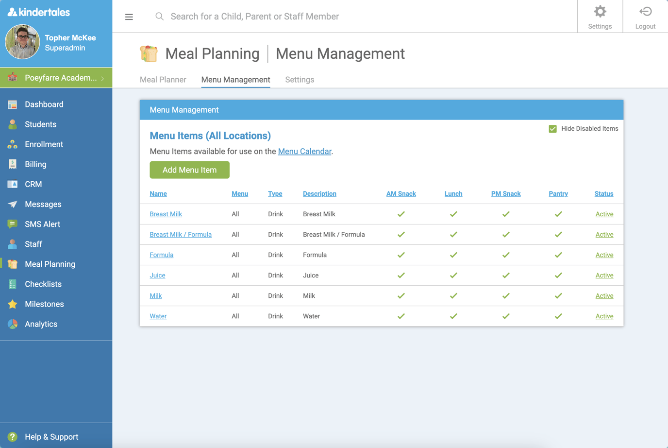 Meal Planning Part 1 – Overview