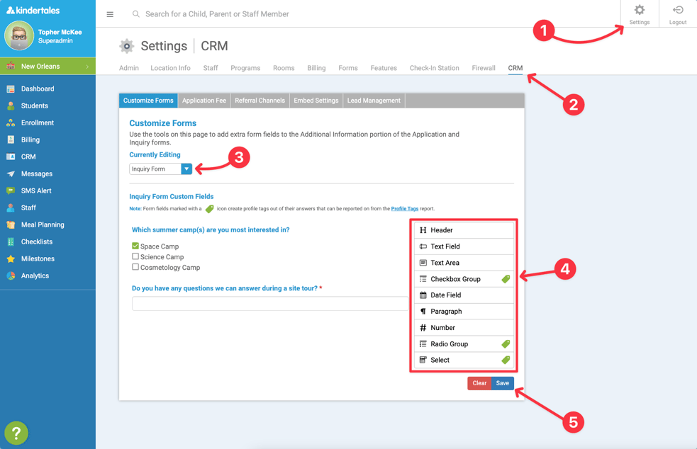 How to Create a Custom Inquiry Form