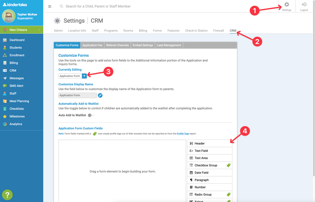 How to Create a Custom Application Form