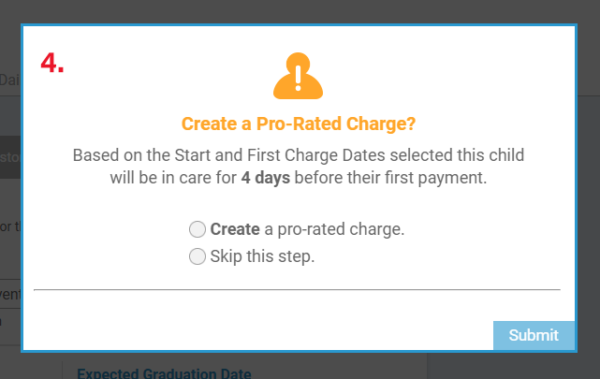 Pro-Rated Program Fees